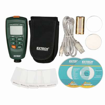 914760-9 Extech Coating Thickness Tester for Ferrous and Non-Ferrous ...