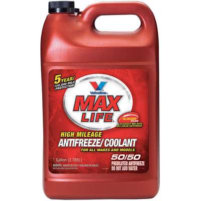 912482 Maxlife Antifreeze Coolant, 1 gal., Plastic Bottle, Dilution ...