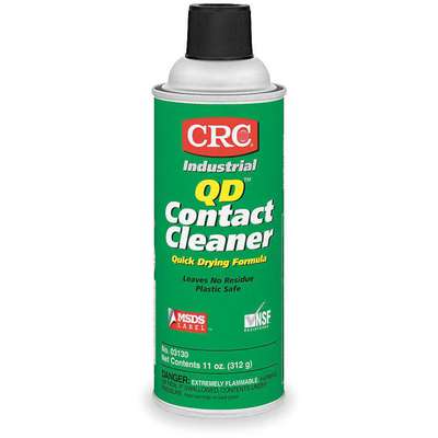 915404-6 CRC Contact Cleaner, 11 oz. Aerosol Can, Unscented Liquid ...