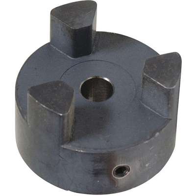 922916-8 L075 Size 7/16" Sintered Iron Jaw Coupling Hub, Keyway Size ...