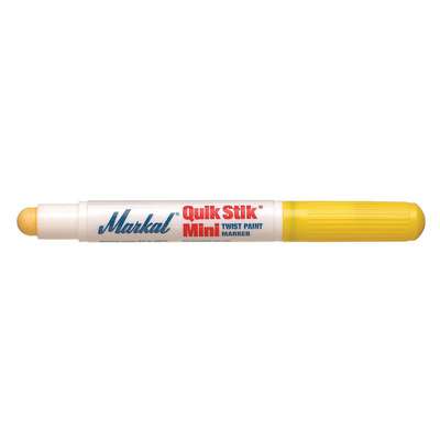 9671 Markal Solid Mini Paint Marker - Yellow | Imperial Supplies