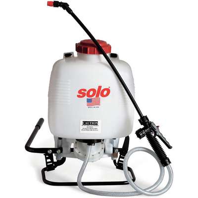 918806-2 Solo Backpack Sprayer, Polyethylene Tank Material, 3 gal., 90 ...