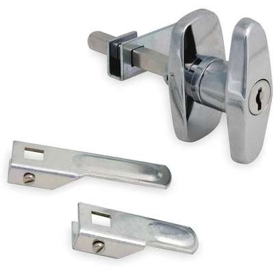 912480-7 Cam Locking Cam Latch, 2-45/64"H x 4-3/32"W, Chrome Finish ...
