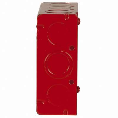 939957-7 Raco Electrical Box: Galvanized Steel, 1 1/2 in Nominal Dp, 4 ...