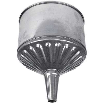 924121-3 Funnel King Galvanized Funnel, Steel, 8 qt. Total Capacity, 11 ...