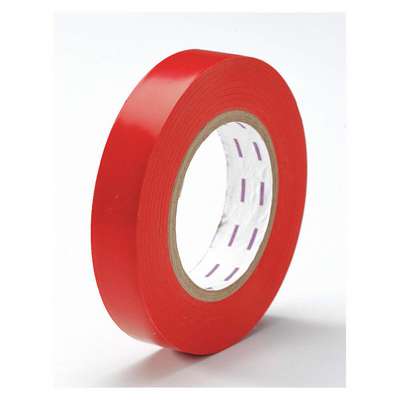 930316-2 Floor Marking Tape: Gen Purpose, Solid, Red, 1" x 180 ft, 5 ...
