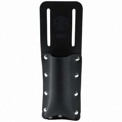 932253-4 Klein Tools Black, Tool Sheath, Leather, For Maximum Belt ...