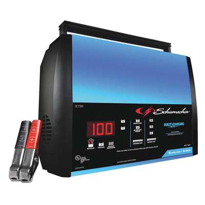 928924-6 Schumacher Electric Automatic, Benchtop Battery Charger ...