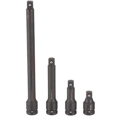 920382-3 Westward Impact Socket Extension Set, Alloy Steel, Black Oxide ...