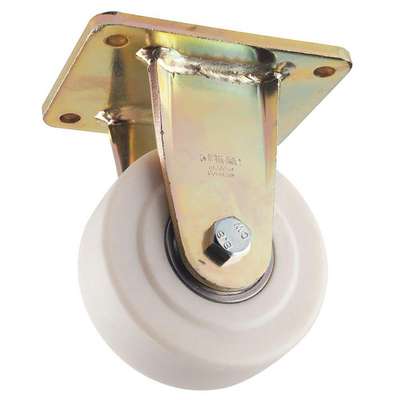 941310-1 Standard Plate Caster: 3 15/16 in Wheel Dia., 3850 lb, 6 11/16 ...
