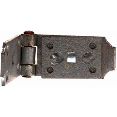 924967-9 Conventional Fixed Eye Corner Hasp, 2-7/16"H x 1-3/4"W x 7-1/2 ...