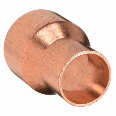 938417-7 Reducer: Wrot Copper, FTG x Cup, 3/8 in x 1/4 in Copper Tube ...