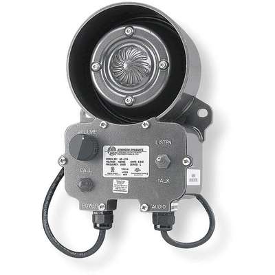 926223-5 Atkinson Dynamics Intercom, Slave, Wall Mount, Gray, Signal ...