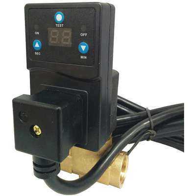 924485-9 Timed Electric Auto Drain Valve: 1/2 in Drain Size, 75 gpm ...