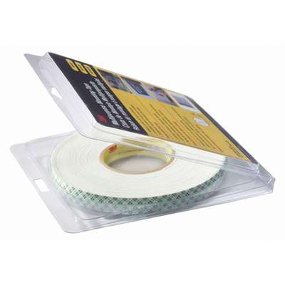 915559-5 3M Urethane Foam Double Sided Foam Tape, Acrylic Adhesive, 1/16" Thick, 3/4" X 15 yd ...