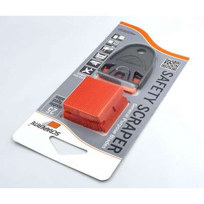 6993 Scraperite Reversible Razor Blade, Plastic, Orange | Imperial Supplies