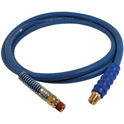 91178 DOT Blue Rubber Air Brake Hose Assembly w/Blue Rubber Grips 3/8 ...