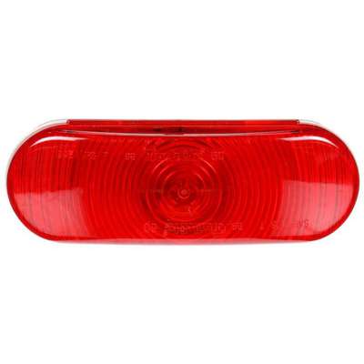80990 Truck-Lite Super 60, Stop/Turn/Tail, Incandescent, Red, Oval, 1 ...