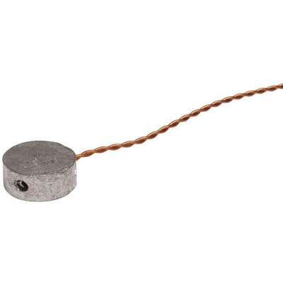 910785-2 Lead and Wire Seals, Brass, Silver, PK 100 | Imperial Supplies