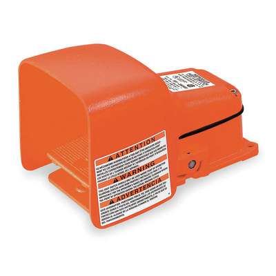 932706-2 Linemaster Heavy Duty Foot Switch, SPDT Contact Form, 125/250V ...