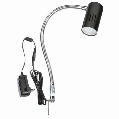 937249-3 Lumapro Gooseneck Task Light, LED, 18" Arm Length, 800 lm ...
