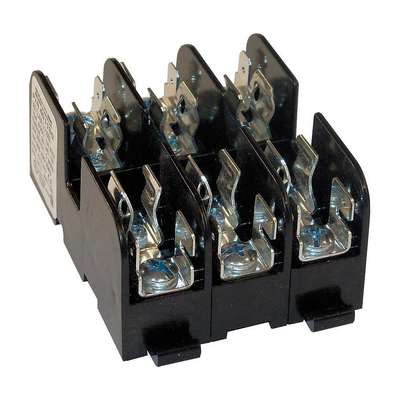 929743-9 Mersen/Ferraz Shawmut 3-Pole Industrial Fuse Block, AC: 600 ...