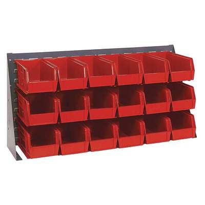 932989-5 Quantum Storage Systems Louvered Bench Rack, Number of Sides 1 ...