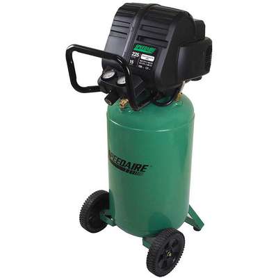 SPEEDAIRE 40CF16 Portable Electric Air Compressor, 225 psi, 120VAC ...