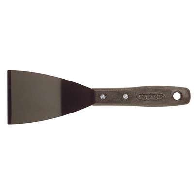 934069-8 Hyde Scraper: 3 in Blade W, Carbon Steel, 3 1/2 in Blade L ...