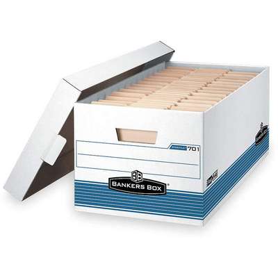 918002-6 Bankers Box Record Storage Box, 10" Height, 12" Width, 24 ...