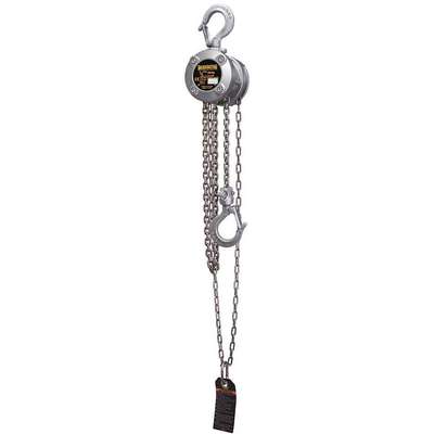924744-3 Harrington Manual Chain Hoist, 500 lb. Load Capacity, 20 ft ...