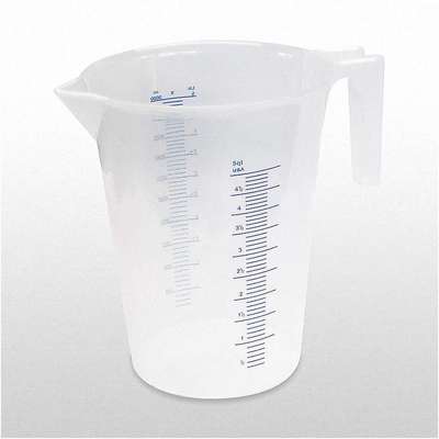 918879-7 Funnel King Measuring Container: 5 L Capacity, Heavy Duty ...