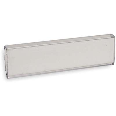 911425-9 Stanley Vidmar Vinyl Label Holder, Clear, 2-1/8" L x 5/8" W, 1 ...
