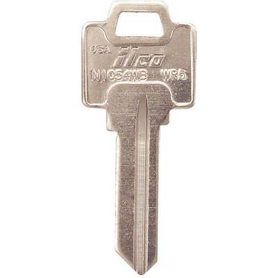 921970-3 Kaba Ilco Key Blank, Commercial/Residential, Solid Brass, WR5 ...