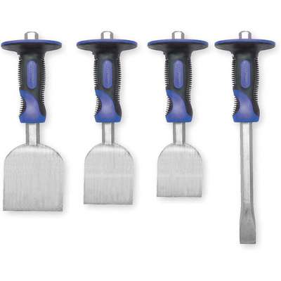 925843-2 Westward Carbon Tool Steel Hand Guarded Chisel Set; Number of ...