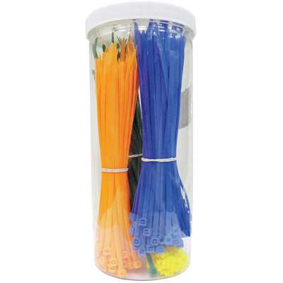 916717-3 Power First Nylon 6/6 Cable Tie Kit, Assorted Colors, No. of ...