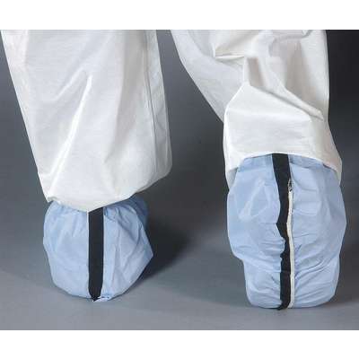 933822-9 Alpha Protech Shoe Covers: Blue, Polypropylene With ...