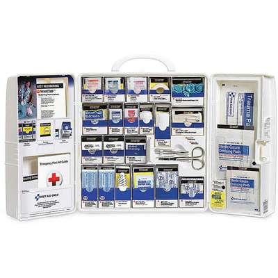 924472-2 First Aid Kit, Cabinet, Plastic Case Material, General Purpose ...