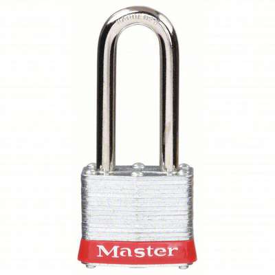 926439 Master Lock Red Lockout Padlock, Alike Key Type, Steel Body ...