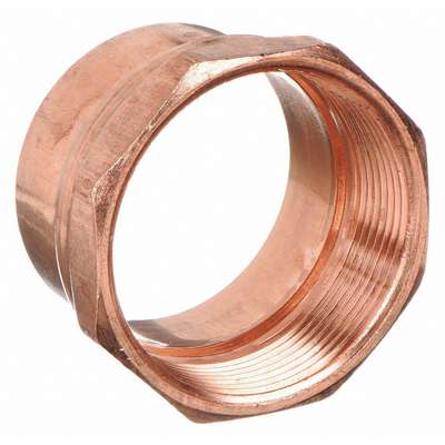 926780-6 Adapter: Wrot Copper, Cup x FNPT, 3/8 in Copper Tube Size, For ...