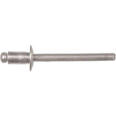 922227-1 Button Head Rivet 3/16" Diameter, Aluminum Body/Aluminum ...