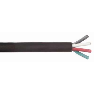 924029-7 25 ft. Portable Cord; Conductors: 4, Wire Size: 14 AWG, Jacket ...