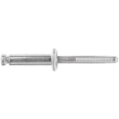 924918-7 Button Head Rivet 1/4" Diameter, Aluminum Body/Steel Mandrel ...