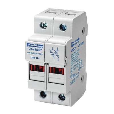 931583-1 Mersen/Ferraz Shawmut 2-Pole Industrial Finger Safe Fuse Block ...