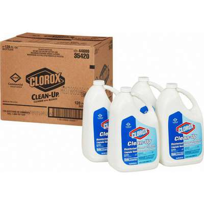 916829-5 Clorox Disinfectant Cleaner, 128 oz. Jug, Unscented Liquid ...