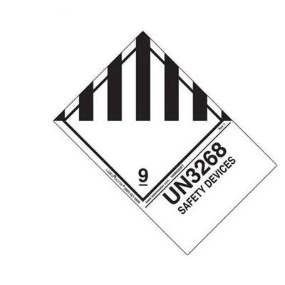 83697 Labelmaster UN3268 Safety Devices Label (Roll 500) | Imperial ...