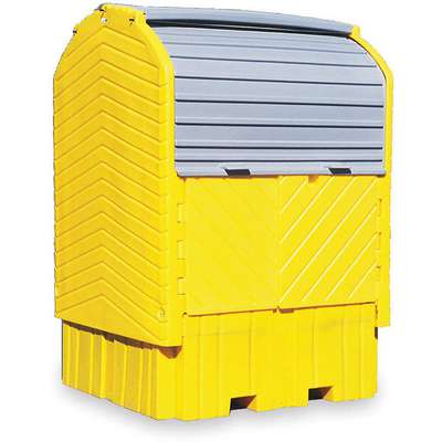 922632-7 Ultratech Covered, Polyethylene IBC Containment Unit; 365 gal ...