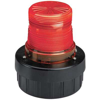 915707-4 Federal Signal Warning Light, LED, 120 VAC, Flashes per Minute ...