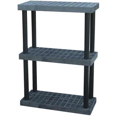 911901-7 Structural Plastics Freestanding, Plastic Shelving; 170 lb ...