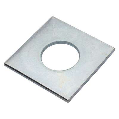 941316-3 Square Washer: For Screw Size 7/8 in, Steel, Grade 2, Zinc ...